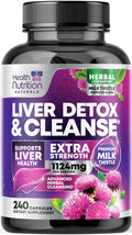 gentle liver cleanse milk thistle supplement