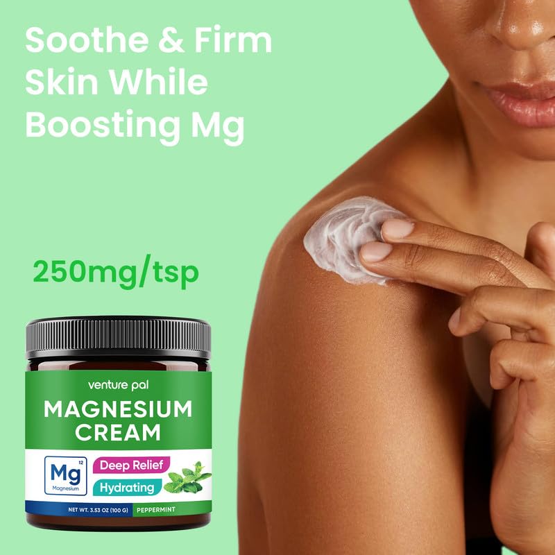 gentle magnesium cream for sensitive skin