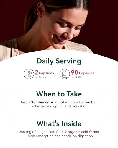 Gentle magnesium formula for digestive comfort