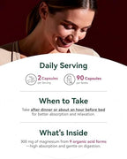 Gentle magnesium formula for digestive comfort