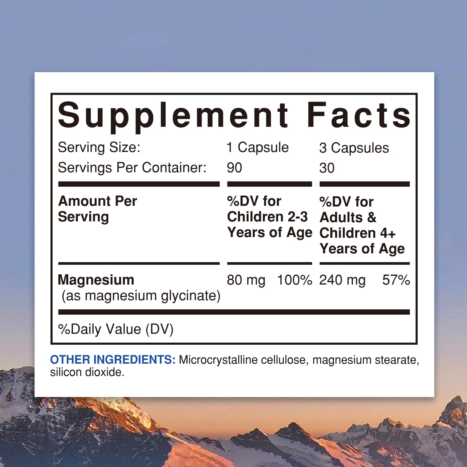 gentle magnesium supplement for sensitive stomachs