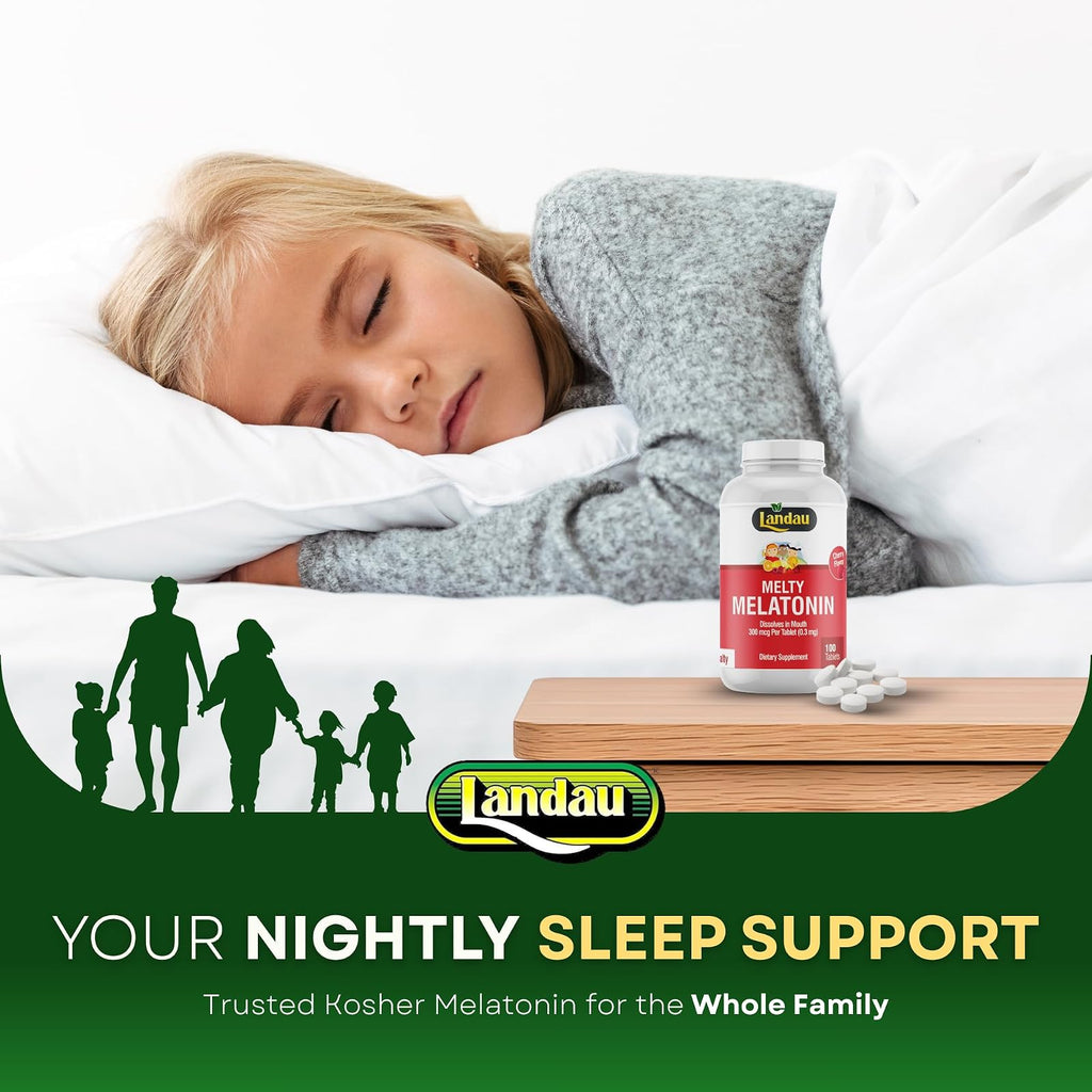 Gentle melatonin for nighttime calm