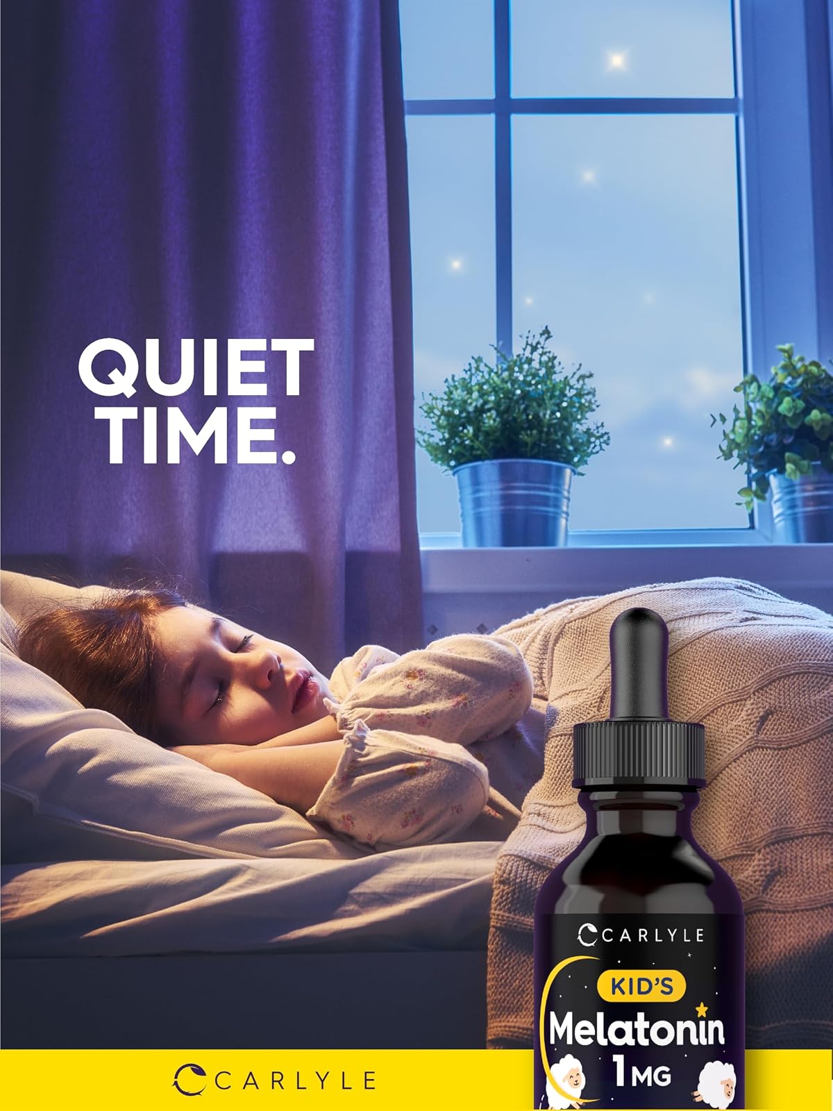 Gentle melatonin formula for bedtime