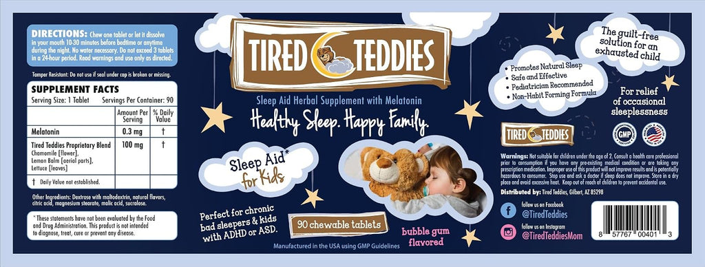 gentle melatonin support for kids