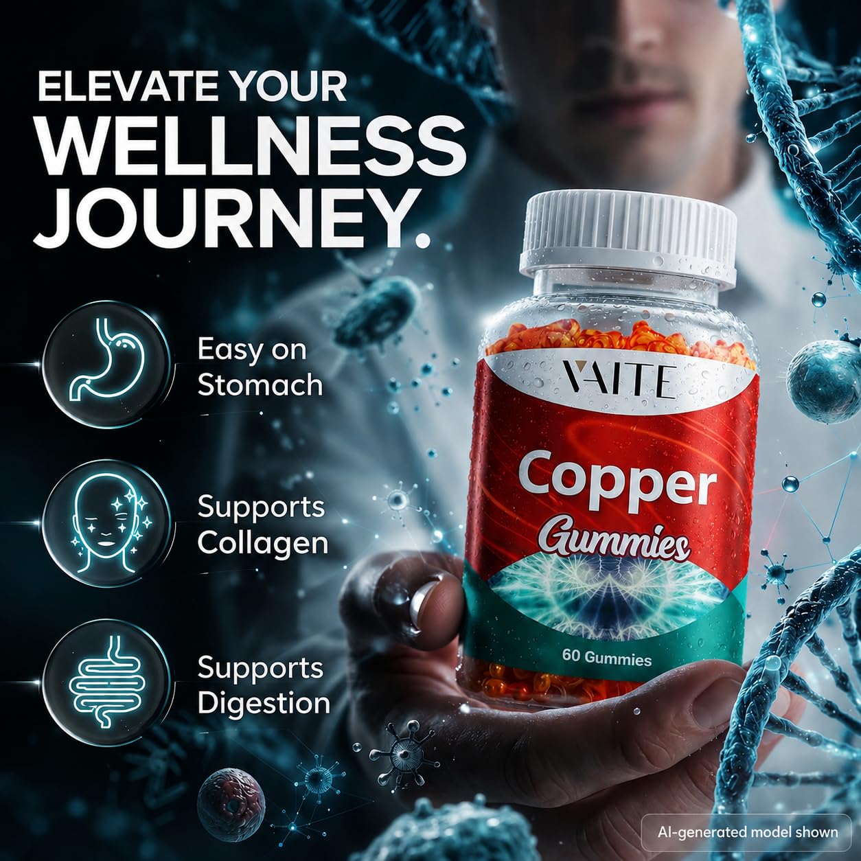 gentle on stomach copper supplement