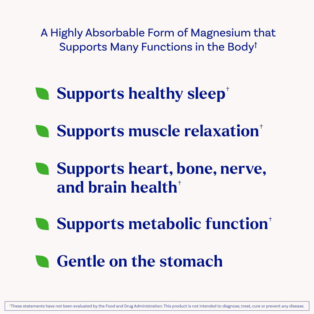 Gentle on stomach magnesium supplement