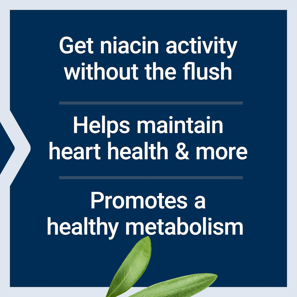 Gentle on stomach niacin supplement