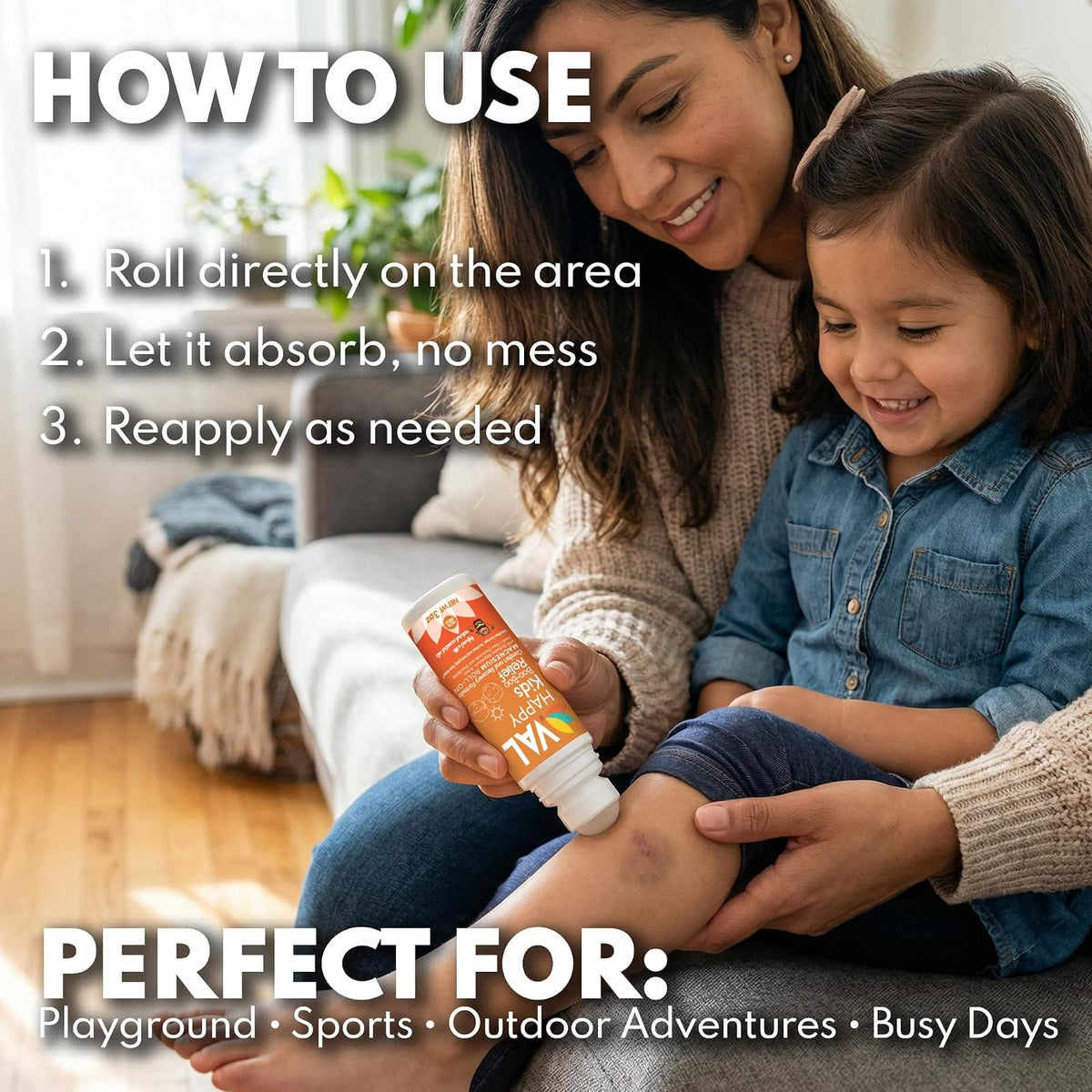 gentle pain relief for kids