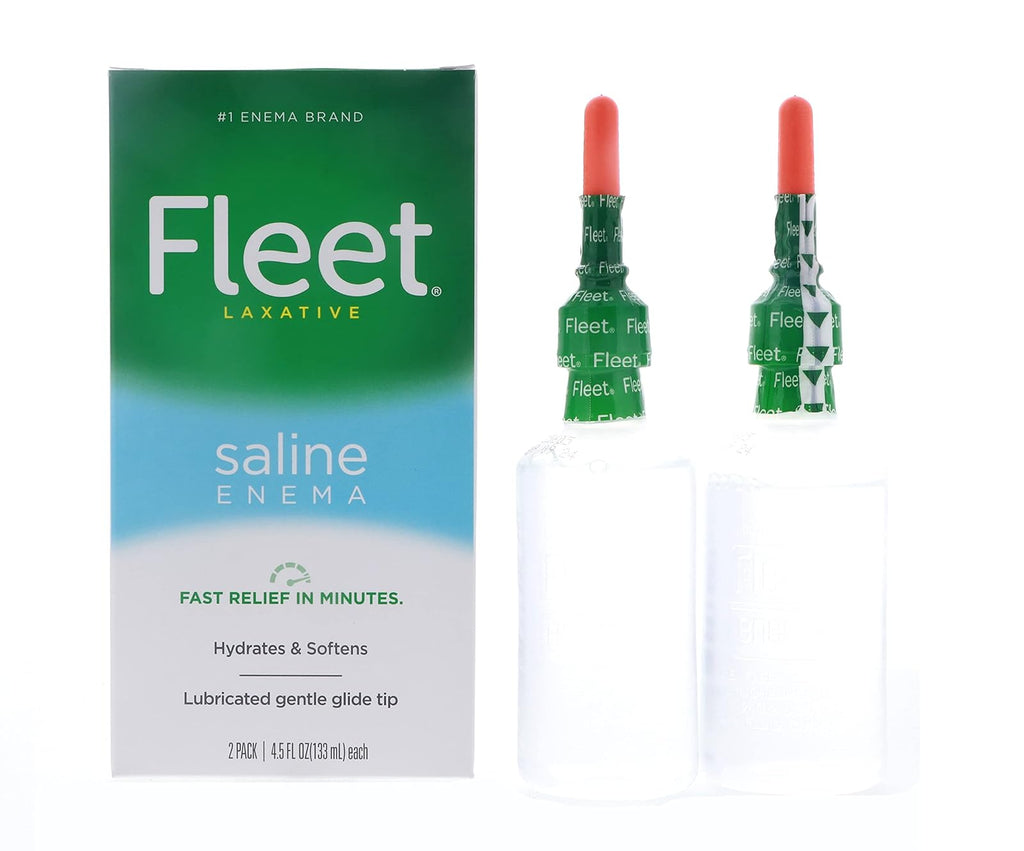 gentle saline enema for relief
