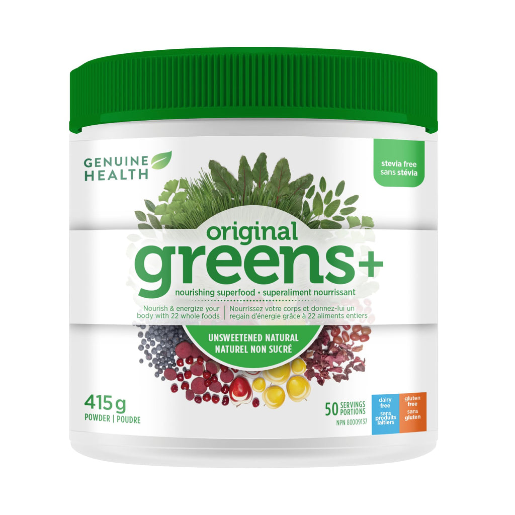 Genuine Health blended vitamin supplements