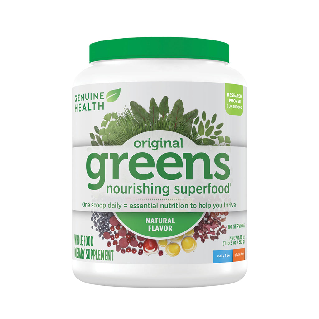 Genuine Health Greens superfood powder