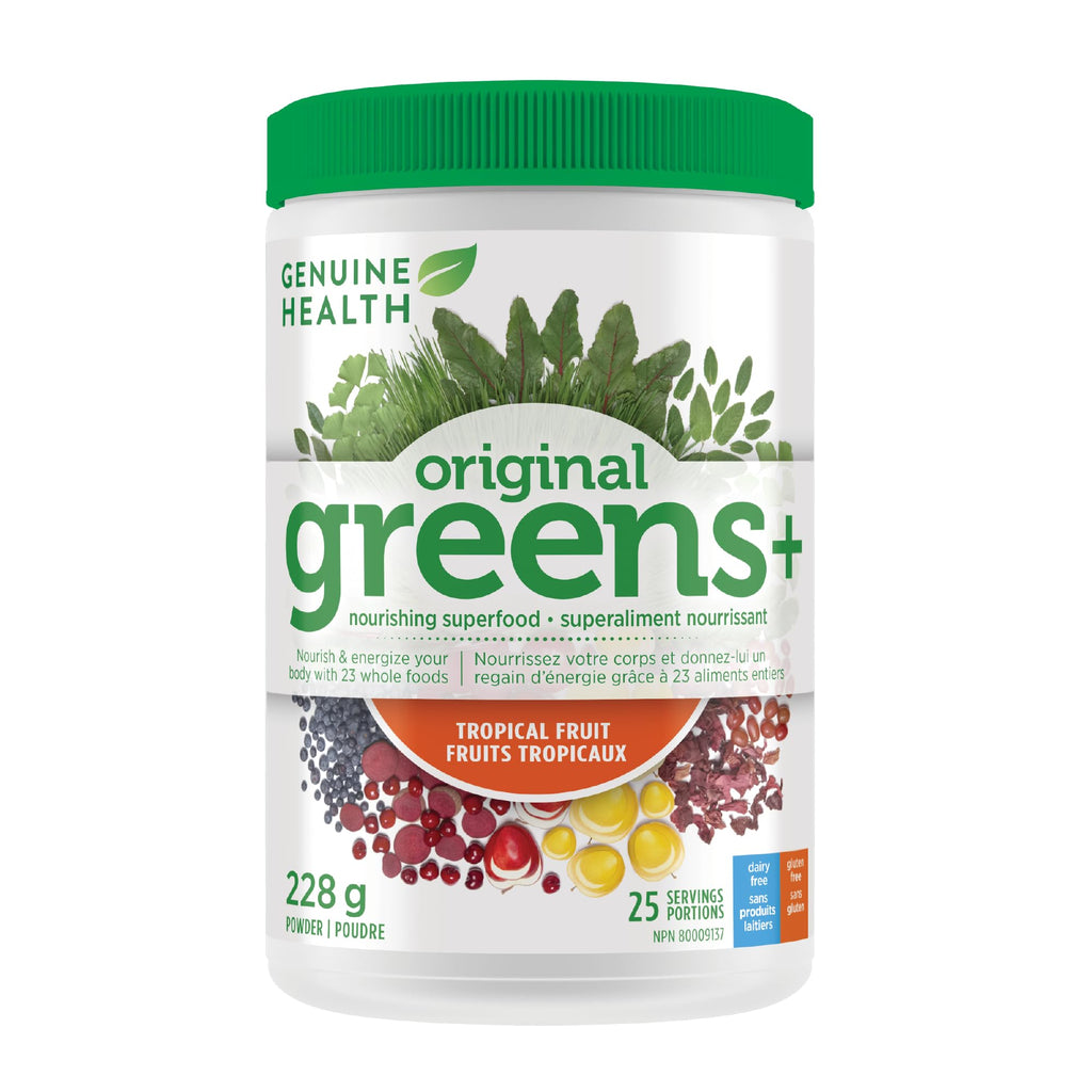 Genuine Health herbal supplements for vitality