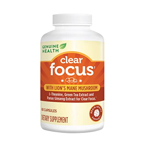 Genuine Health mushrooms for cognitive support