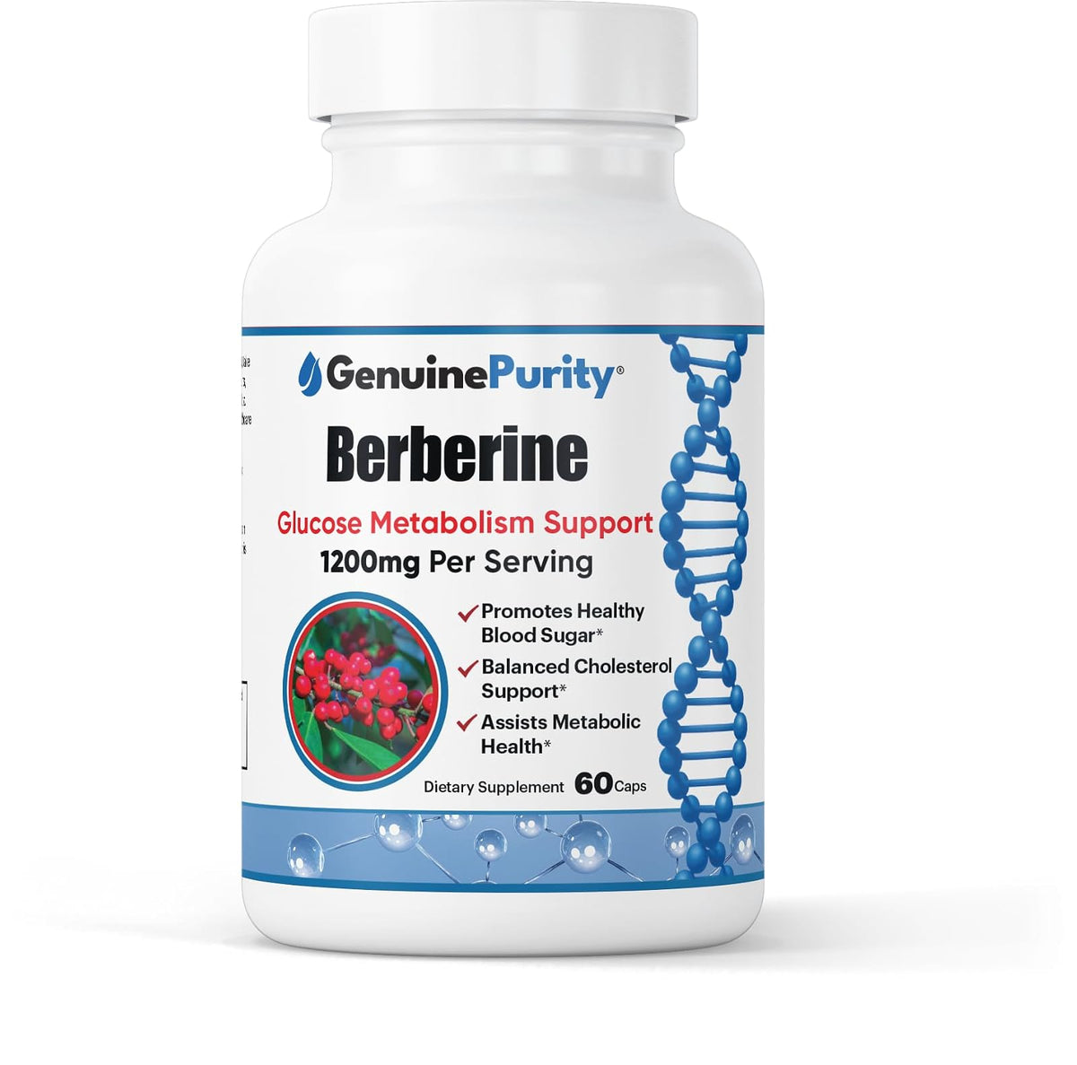 GenuinePurity Berberine HCL capsules