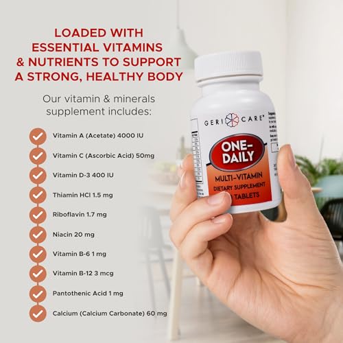 Geri-Care multivitamin for energy boost