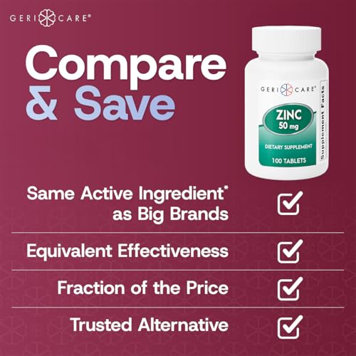 Geri-Care zinc for daily wellness