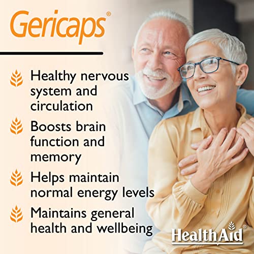 Gericaps for healthy aging support