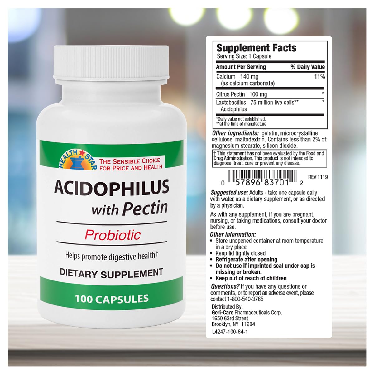 GeriCare Acidophilus for gut balance