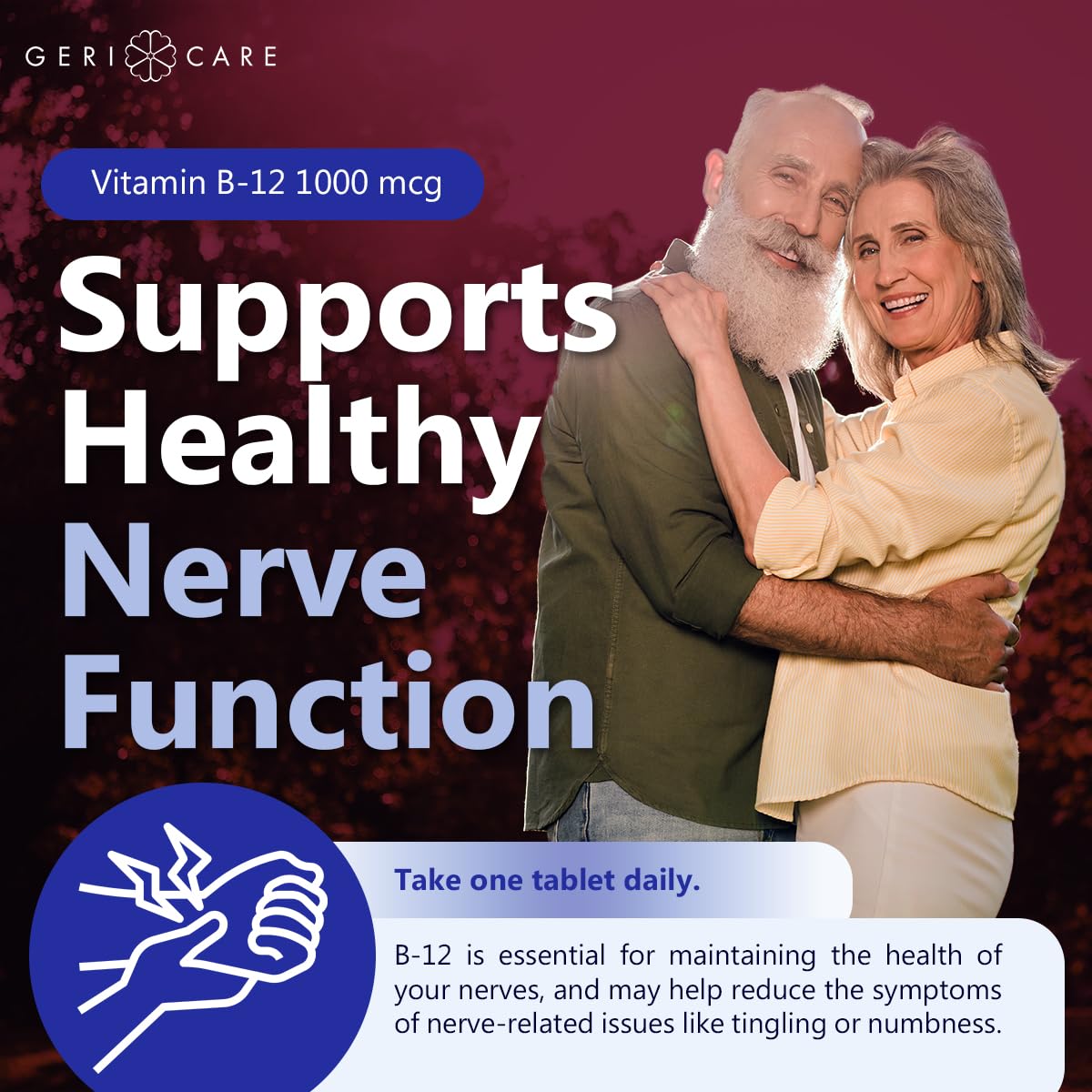 GeriCare B-12 1000 mcg dosage