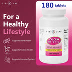 GeriCare calcium citrate for better absorption