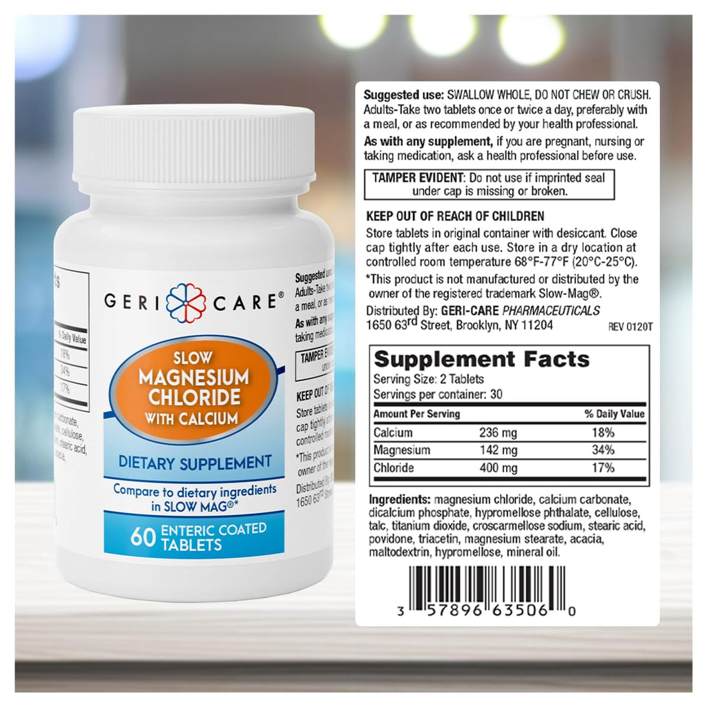 Gericare calcium for active lifestyle