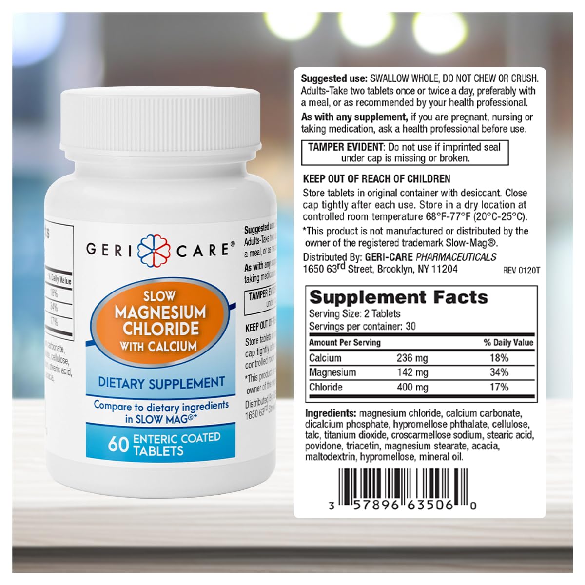 Gericare calcium for active lifestyle