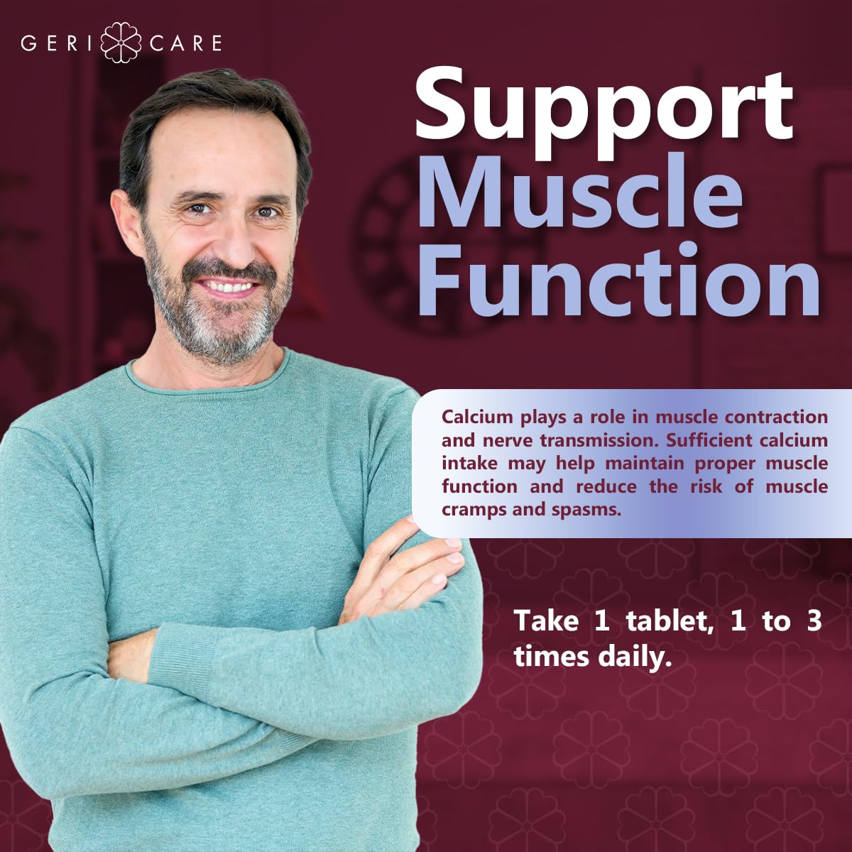 Gericare calcium for overall wellness