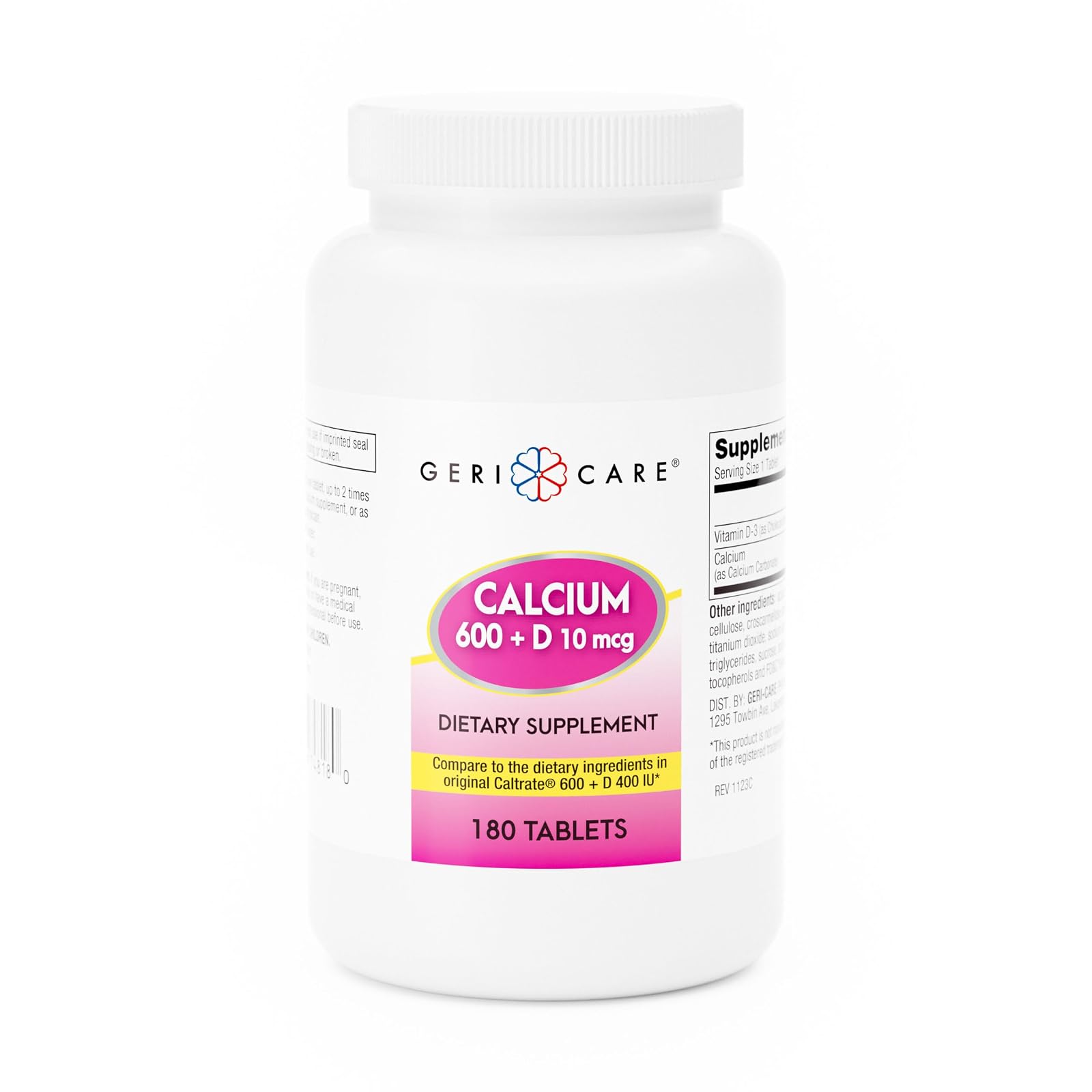 GeriCare calcium supplement for strong bones