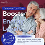GeriCare CoQ10 softgels for daily wellness