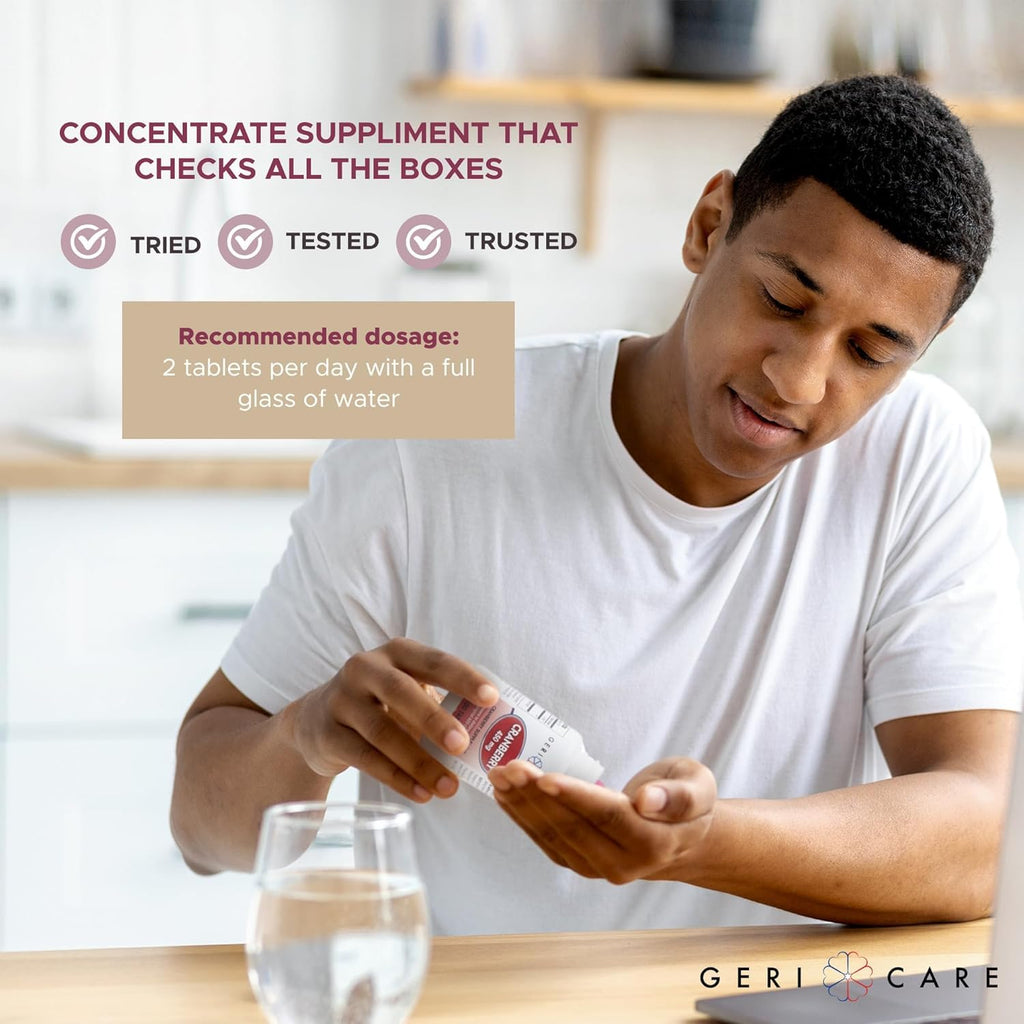 GeriCare cranberry for healthy living