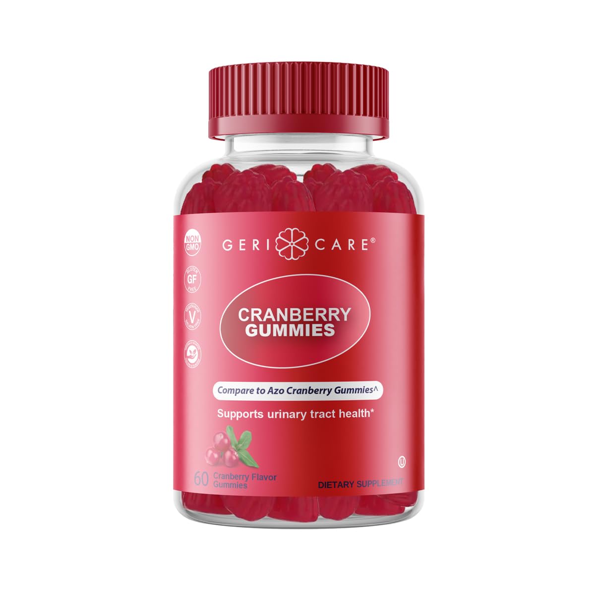 GeriCare cranberry gummies for wellness