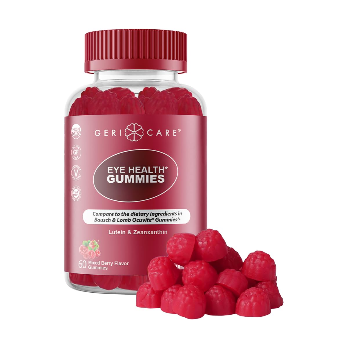 GeriCare eye support gummies benefits