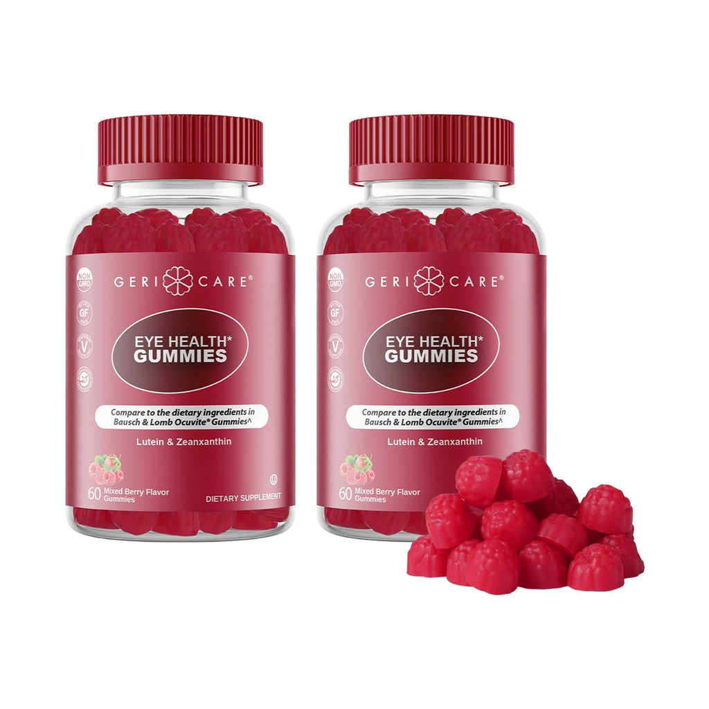 GeriCare eye support gummies