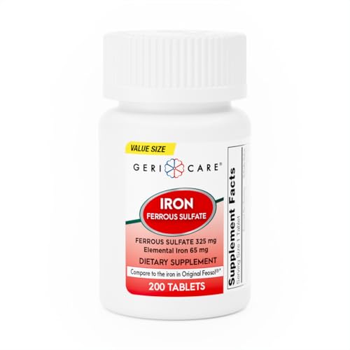 GeriCare ferrous sulfate tablets