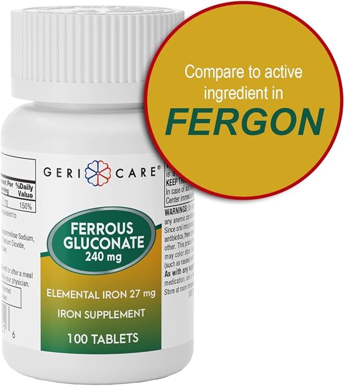 Gericare iron for better absorption