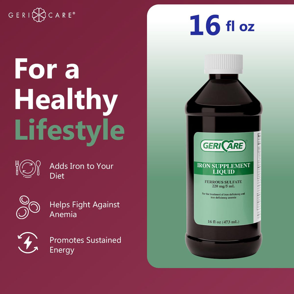 GeriCare iron for energy support