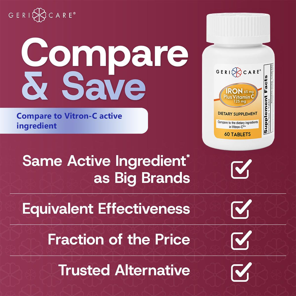 GeriCare iron for energy support