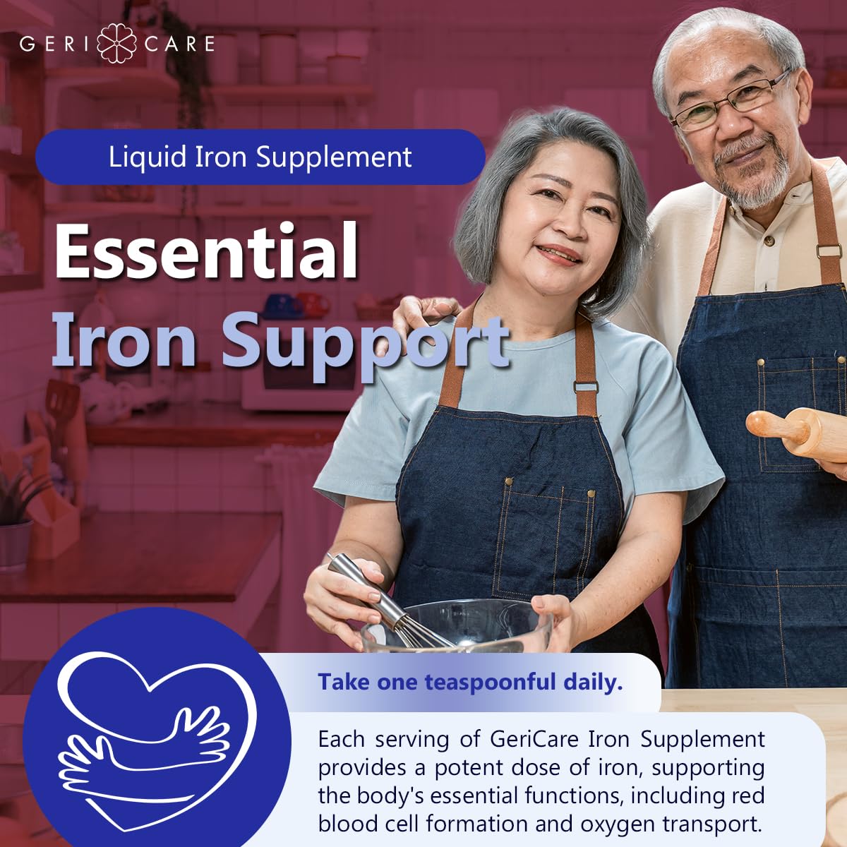 GeriCare iron for overall health