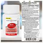 GeriCare iron supplement for women
