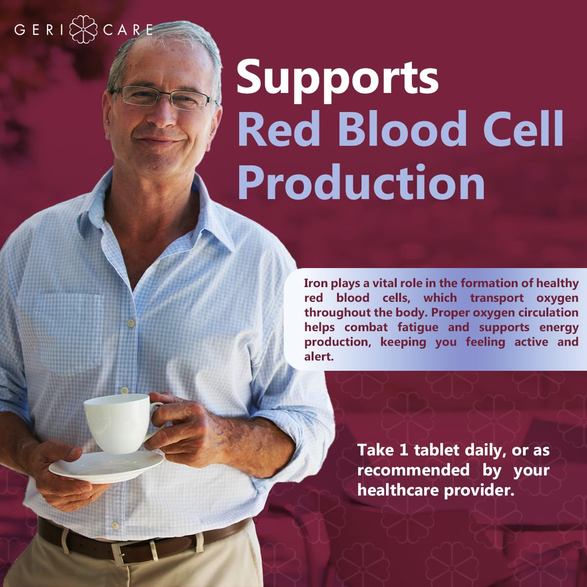 GeriCare iron tablets for vitality