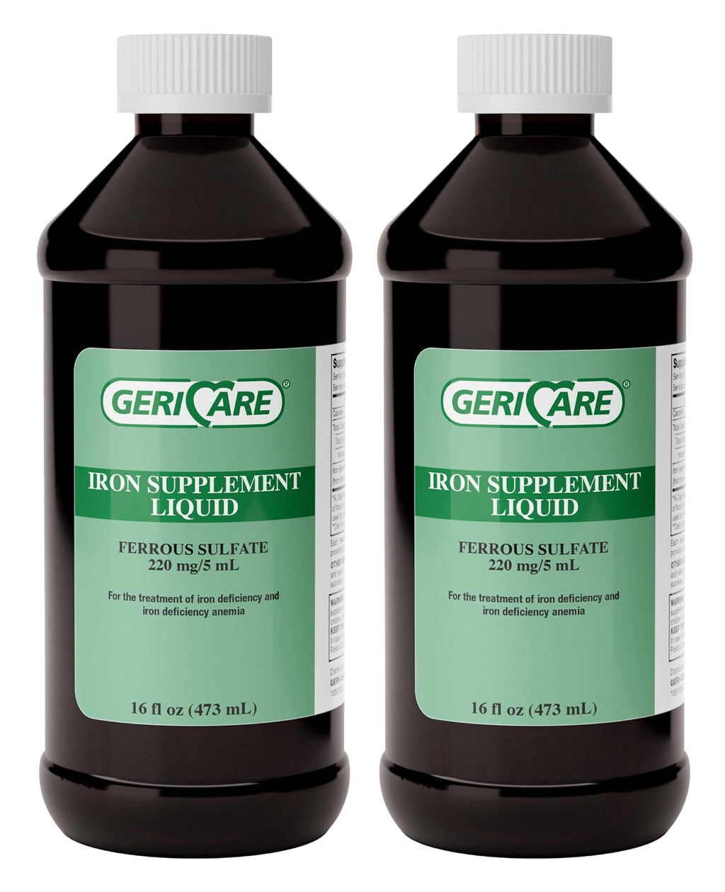 GeriCare liquid iron supplement benefits