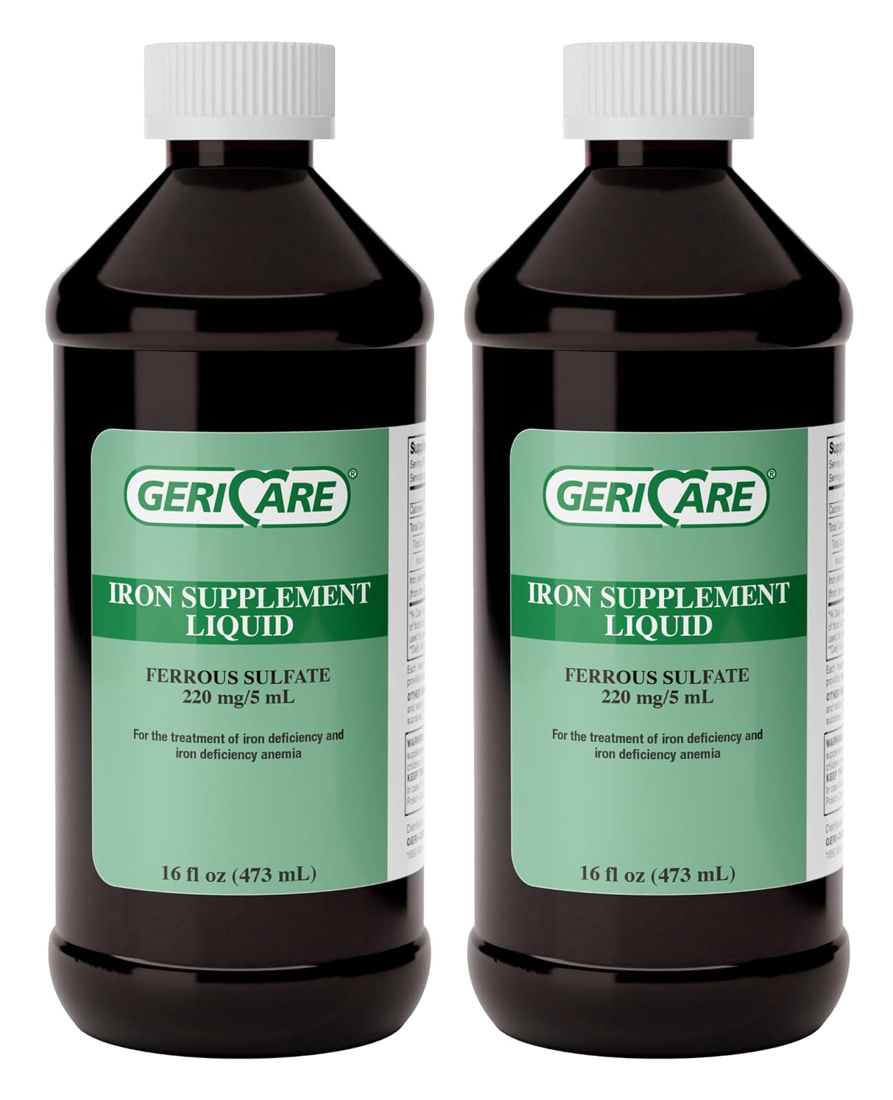 GeriCare liquid iron supplement benefits