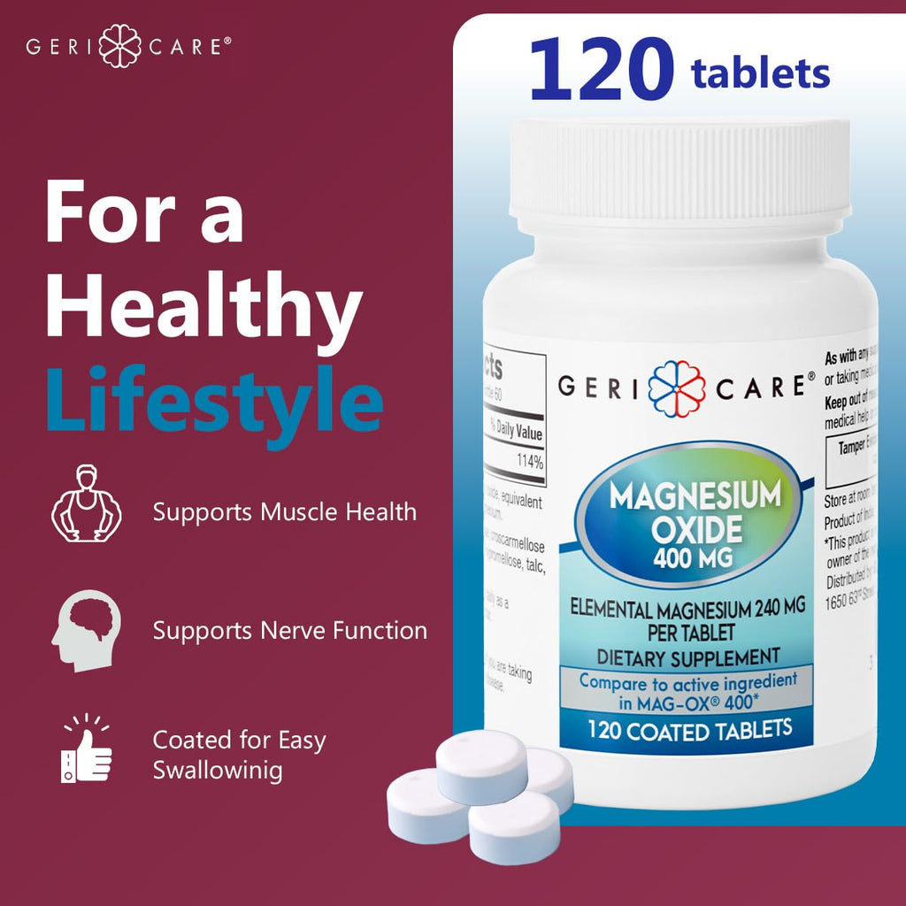 GeriCare magnesium for daily wellness