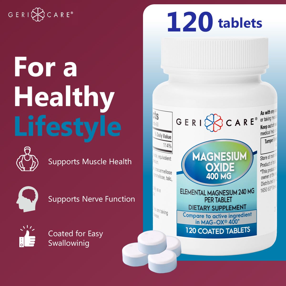 GeriCare magnesium for daily wellness