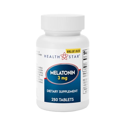 GeriCare Melatonin 3 mg tablets for sleep