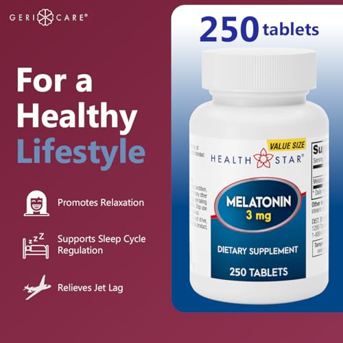 GeriCare melatonin for better sleep quality