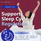 GeriCare melatonin for improved sleep quality