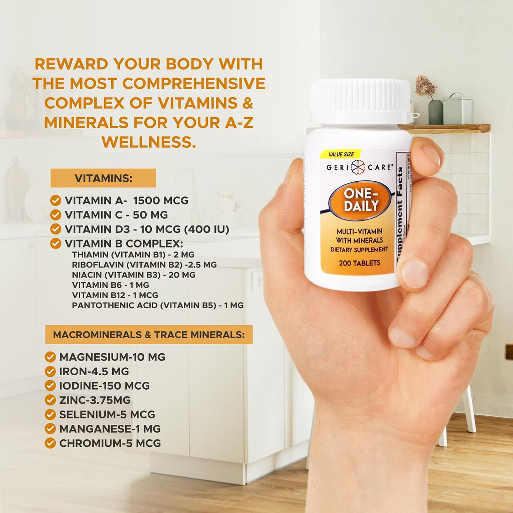 GeriCare multivitamin for men and women