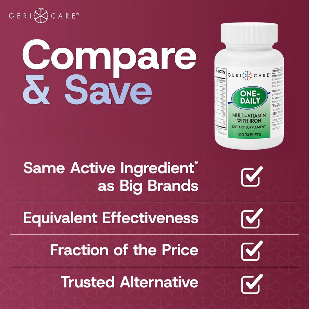 GeriCare multivitamin for men and women