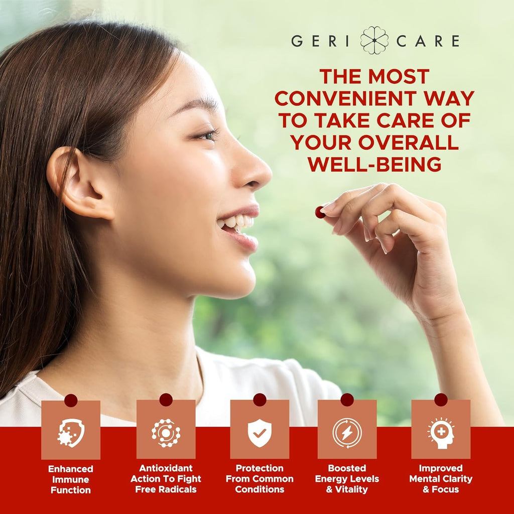 GeriCare multivitamin for men’s wellness